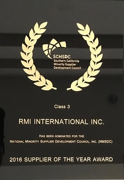RMI Awards in security services